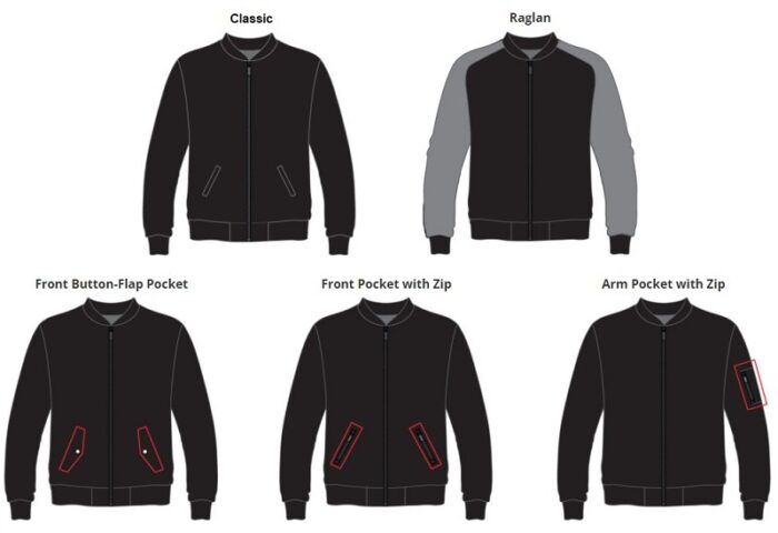 Custom Bomber Jacket - Eraine Clothing