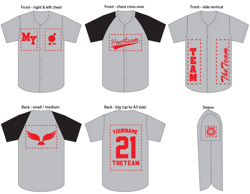 Custom Baseball Jersey - Eraine Clothing